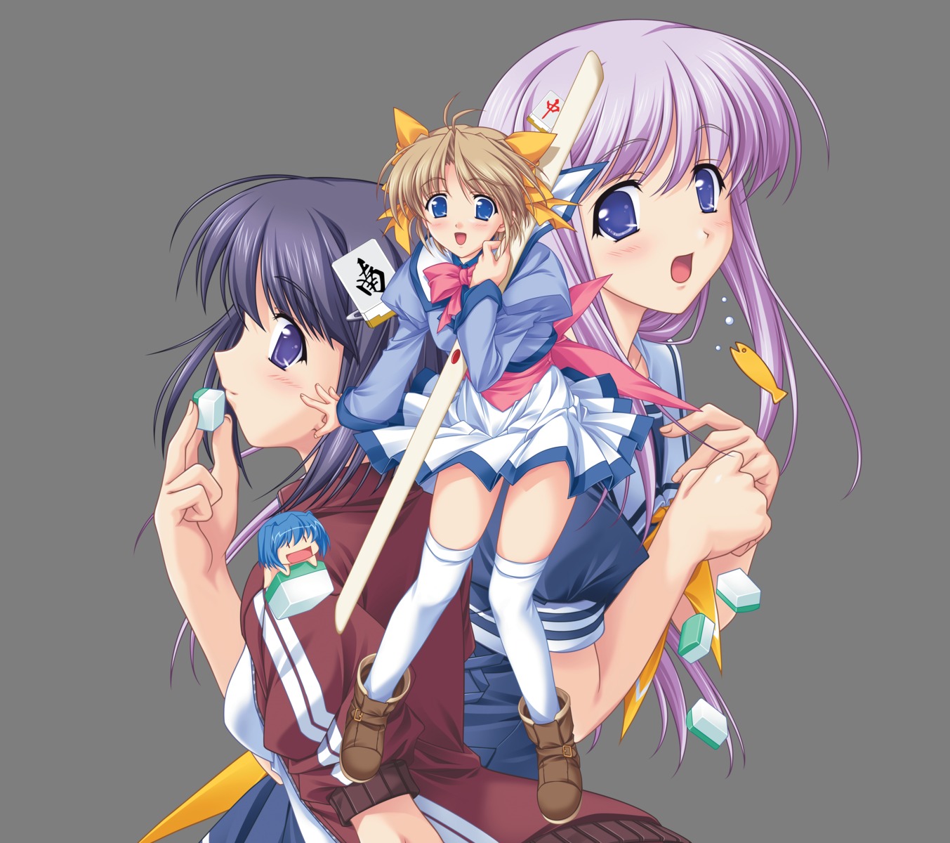 lamune mizuiro isawa tae katase yuki konoe nanami gym uniform seifuku transparent png vector ...